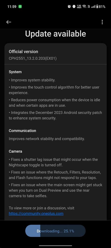 December Security Patch Available Now Eu Uk R Oneplusopen