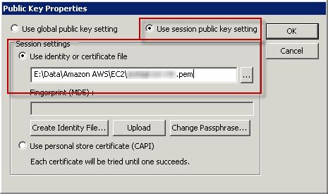 How To Connect To Amazon EC Linux AMI Using SecureCRT SK Scratchpad