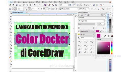 √ Langkah Membuka Color Docker