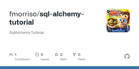 Github Fmorrisosql Alchemy Tutorial Sqlalchemy Tutorial