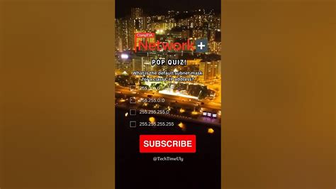 Comptia Network Pop Quiz 2 Comptia Comptiaa Computerscience Youtube