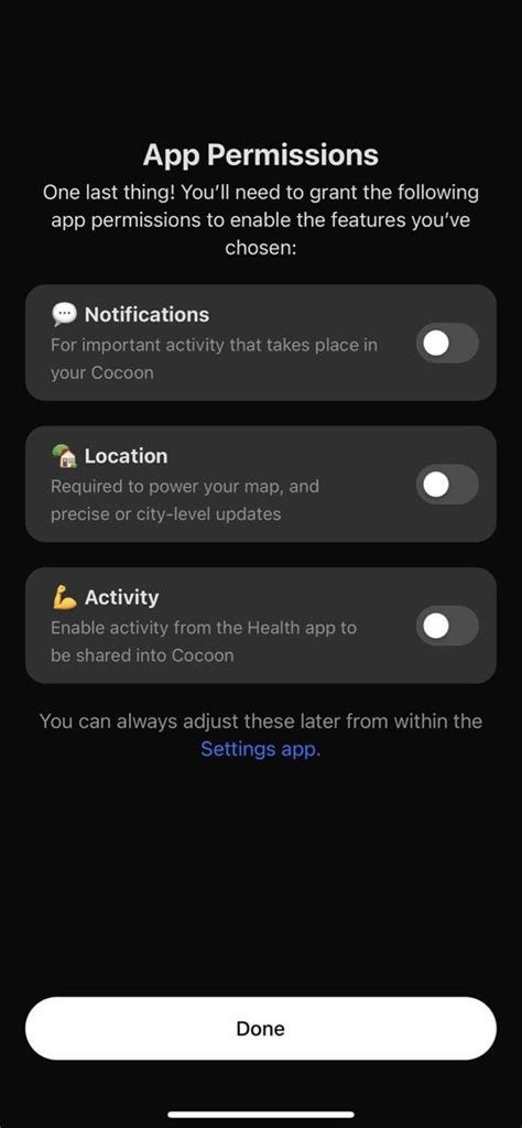 App Permission Screen Nel 2025