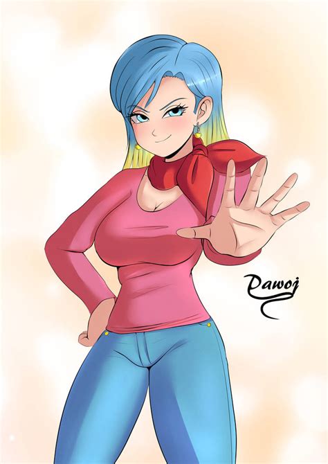 Android 18 Bulma Pothala Fusion By Dawoj On Deviantart