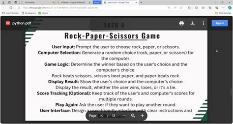 prajakta nakade on linkedin gamedev rockpaperscissors codesoft