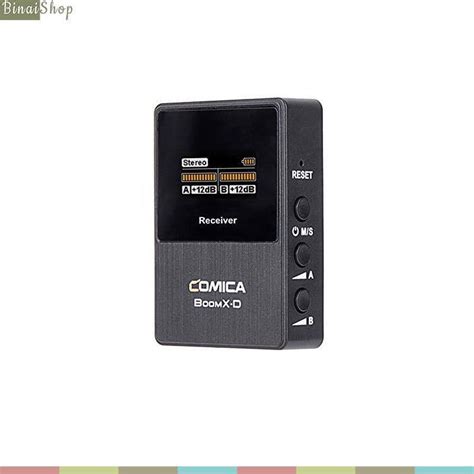 Binai Shop: Comica BoomX-D - Micro Không Dây 2.4G Cho Máy Ảnh Và Điện Thoại
