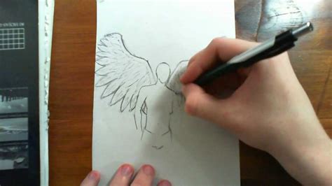 Як намалювати ангела акриловими фарбами красивий і незвичайний малюнок Ravlyk