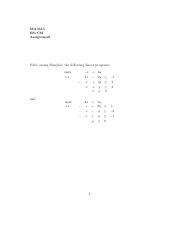 Mastering Simplex Method for Linear Programming Assignments | Course Hero