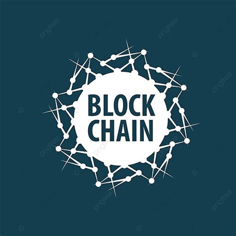 Vektor Logo Blockchain Database Tambang Keuangan Vektor Basis Data Keuangan Milikku Png Dan