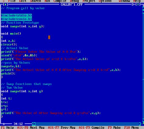 Write A Program For Call By Value In C