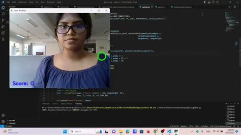Video Thathsarani De Silva On Linkedin Opencv Python Minigame