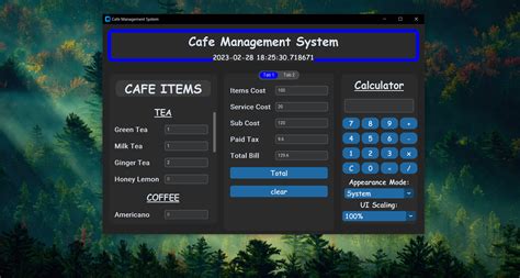 github huzaifa8104 cafe management system this software application