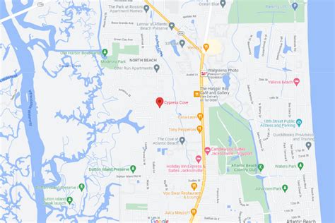 Cypress Cove Subdivision Atlantic Beach Florida