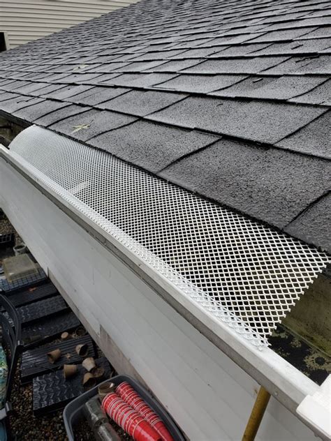 Roof How To Install K Style Gutter Guards Home Improvement Stack Exchange