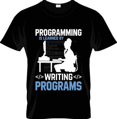 Programmer T Shirt Vector Art Icons And Graphics For Free Download