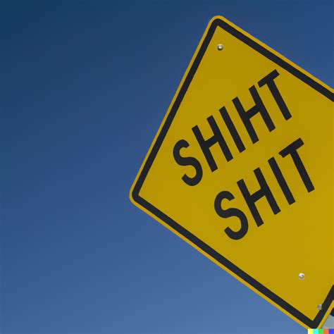 Highway Sign That Says Shift Dall·e 2 Images