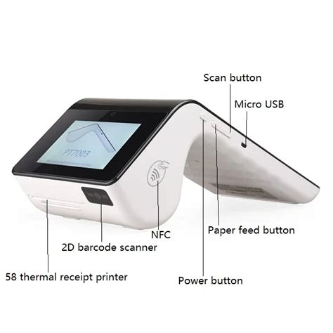 Oem Touchscreen Handheld Pos Machine System Qr Code Mobile Android Pos