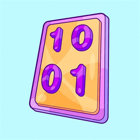 Premium Vector Binary Code Symbol Sign Vector Illustration