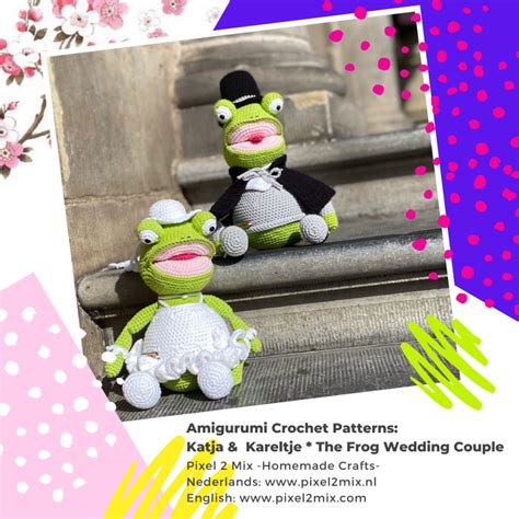 Katja And Kareltje Kikker Haken Amigurumi Haakpatronen Haakpakketten
