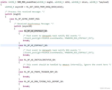mss代码解读 srr mss inittask回调函数补充（九） bss事件处理回调函数 csdn博客