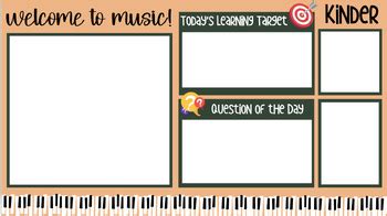 Welcome To Music Agenda Objectives Goal Targets Template TPT