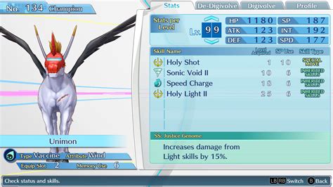 Unimon Digimon Digimon Story Cyber Sleuth Hacker S Memory Complete Edition Wiki Grindosaur