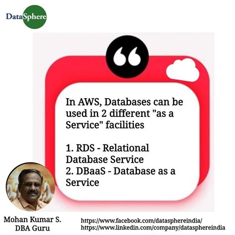 Datasphere In On Linkedin Awsrds Education Oracledba Sqlserver