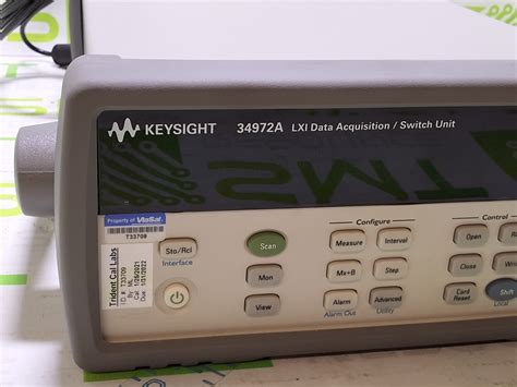 used sold keysight agilent 34972a lxi data acquisition switch unit