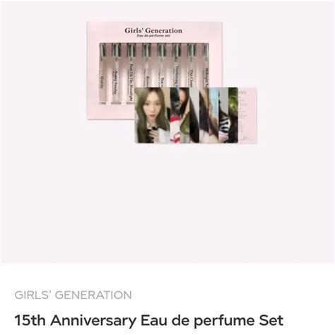 Other Girl Group 소녀시대 소시 15주년 향수 포카 On Bunjang Global Site