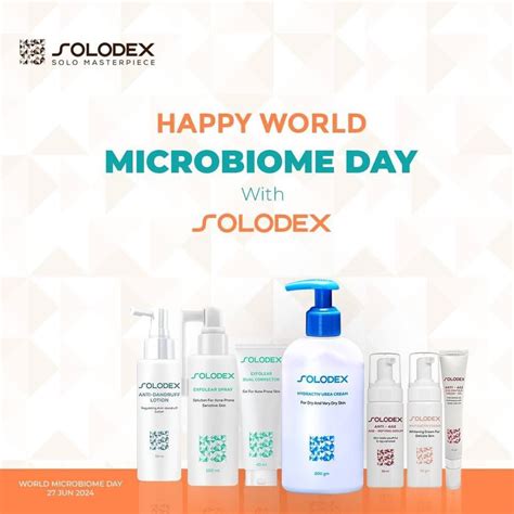 Basma Ayman On Linkedin Worldmicrobiomeday Solodex Pentavitin Scalposin Brighnyl Microbiome
