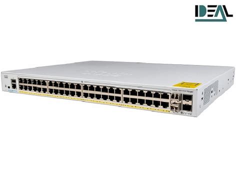 Cisco Catalyst C1000 48T 4G L شرکت ایده آل شبکه فروش انواع سرور و تجهیزات ذخیره ساز اچ پی سیسکو
