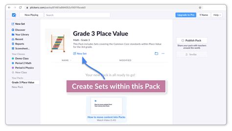 How To Create A Pack Plickers