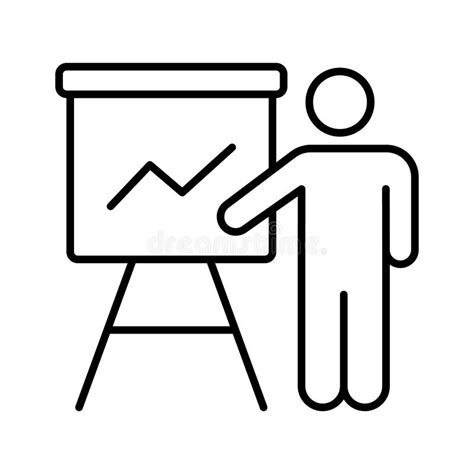 An Icon Of Business Graphical Presentation Vector Of Statistical