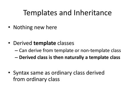 C Template Ppt Download
