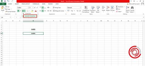 Cara Membuat Garis Bawah Pada Teks Di Microsoft Excel Kepoindonesia