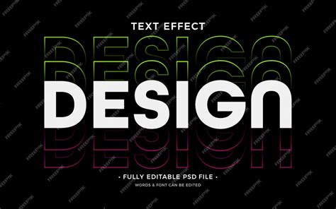 Premium Psd Duplicate Text Effect Premium Psd Duplicate Text Effect