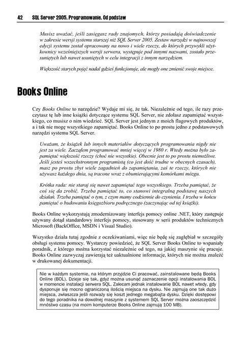 sql server 2005 programowanie od podstaw pdf