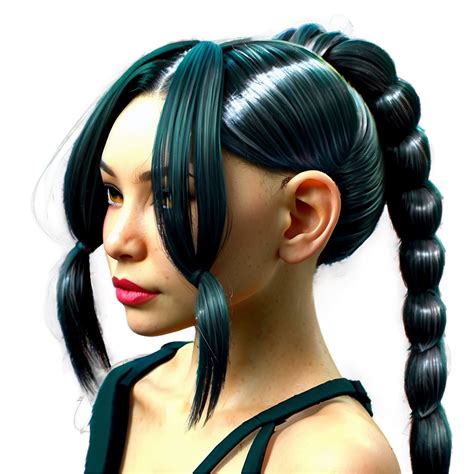 Download Bridal Ponytail Elegance Png 13