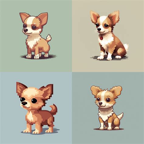 미드저니로 만든 귀여운 강아지 일러스트 20가지