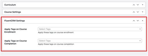 learnpress integration with fluentcrm fluentcrm