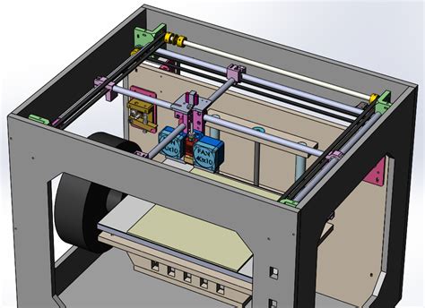 Самодельный 3д принтер на мебельных направляющих 92 фото