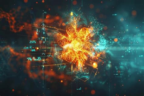 Premium Photo Abstract Representation Of Mathematical Equations