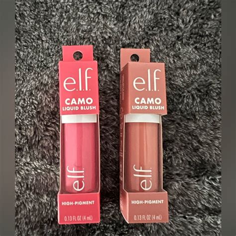 Brand New Duo Elf Camo Liquid Blush In Pinky Promise And Dusty Rose 2024