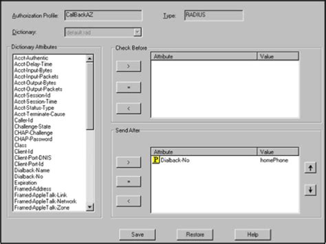Create A New Radius Authorization Profile Aaa Server For Remote