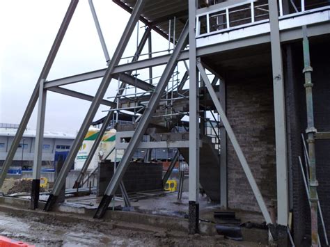 Angled Zinc Cladding At Bolton College Stem Centre