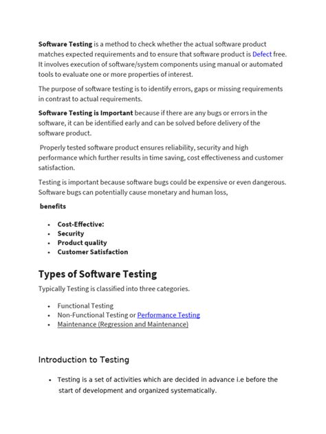 software testing unit 3 pdf software testing computers