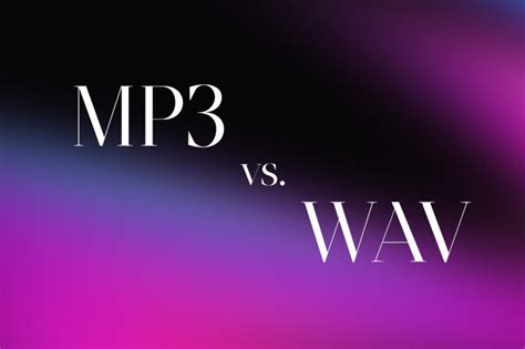 WAV Or MP3 Most Of You Can T Hear The Difference TRPTK