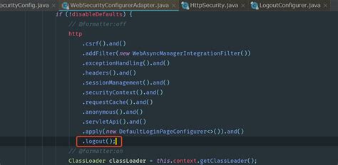 Spring Security系列教程17 注销登录的实现及原理分析spring Security一一哥infoq写作社区