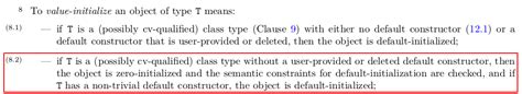 C Explicit Defaulted Default Constructor And Aggregates Stack
