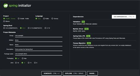 Ao Tentar Adicionar Posteriomente As Dependência O Site Do Spring Não