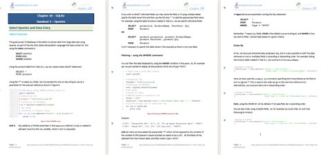 Chapter Python SQLite Teaching Resources